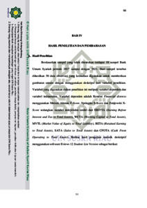 NALISIS RASIO KEUANGAN TERHADAP KONDISI FINANCIAL DISTRESS MENGGUNAKAN METODE ALTMAN Z-SCORE ...